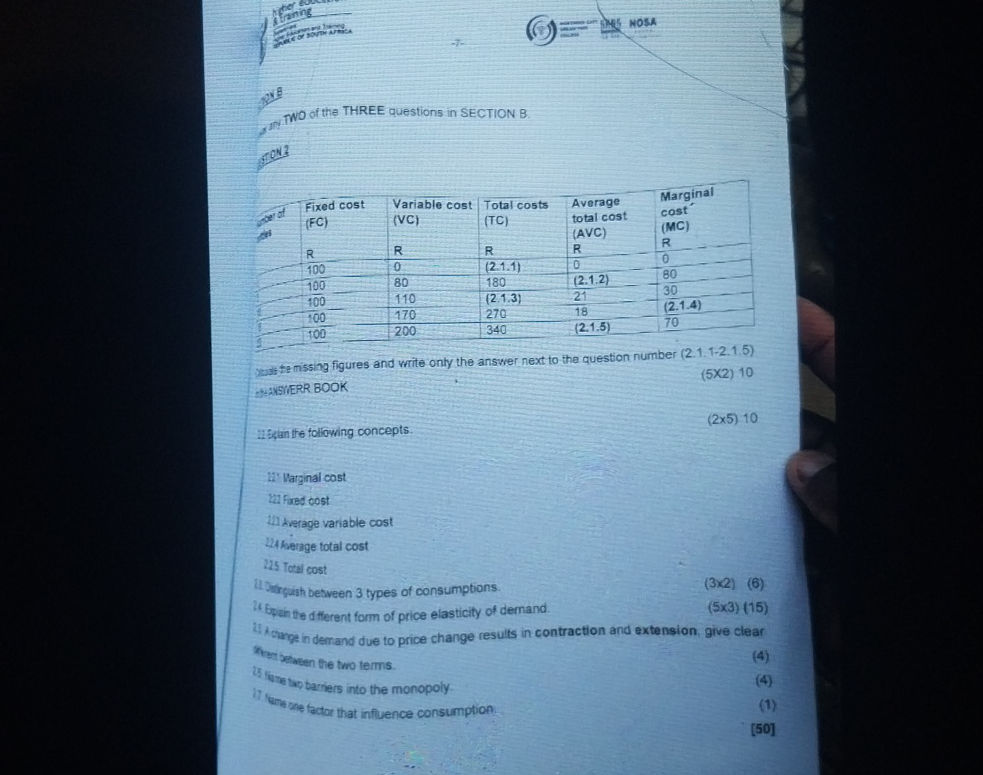 Complete the missing figures and write only | StudyX