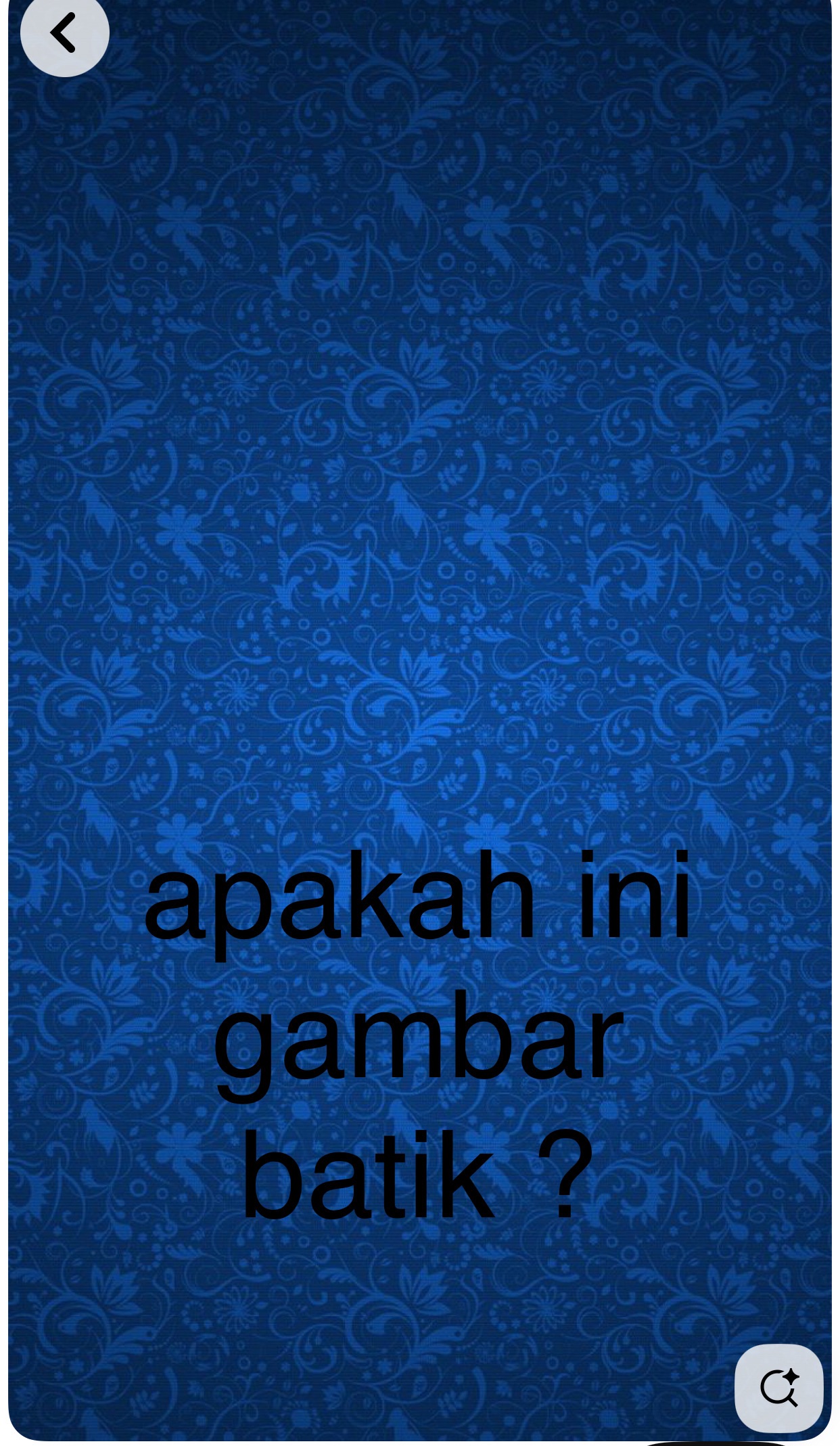 Apakah gambar ini batik? | StudyX