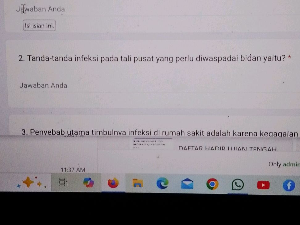 2. Tanda-tanda infeksi pada tali pusat yang | StudyX