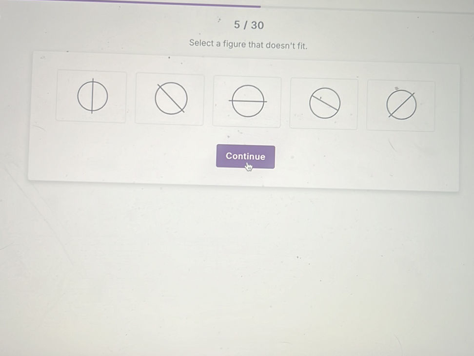 Select a figure that doesn't fit. Option 1: | StudyX