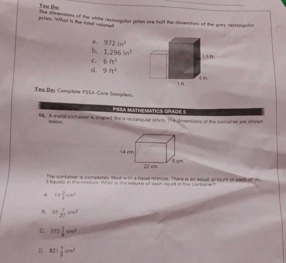 The dimensions of the white rectangular | StudyX