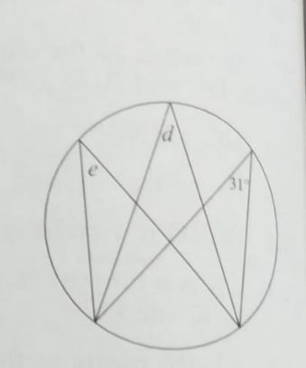 The image shows a circle with inscribed | StudyX