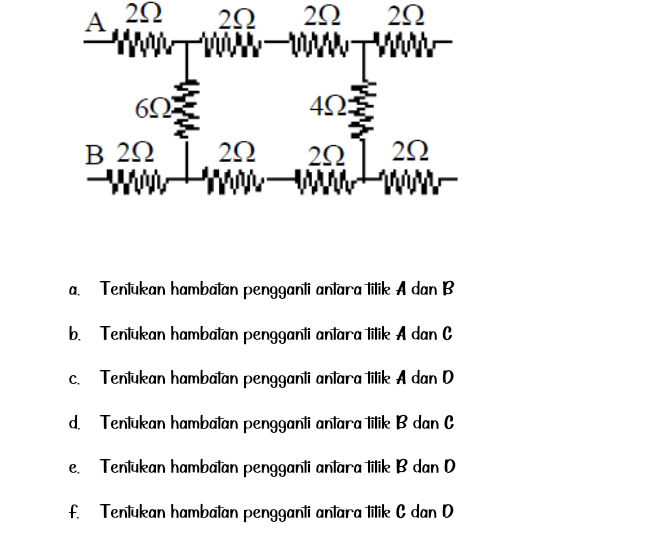 The following circuit diagram is given: ``` | StudyX
