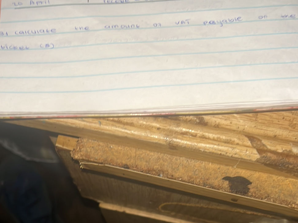 31 calculate the amount of VAT payable on we | StudyX