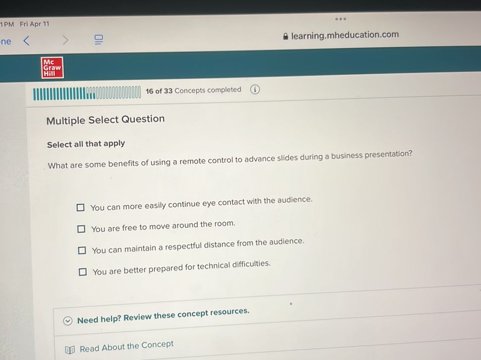 Multiple Select Question Select all that | StudyX