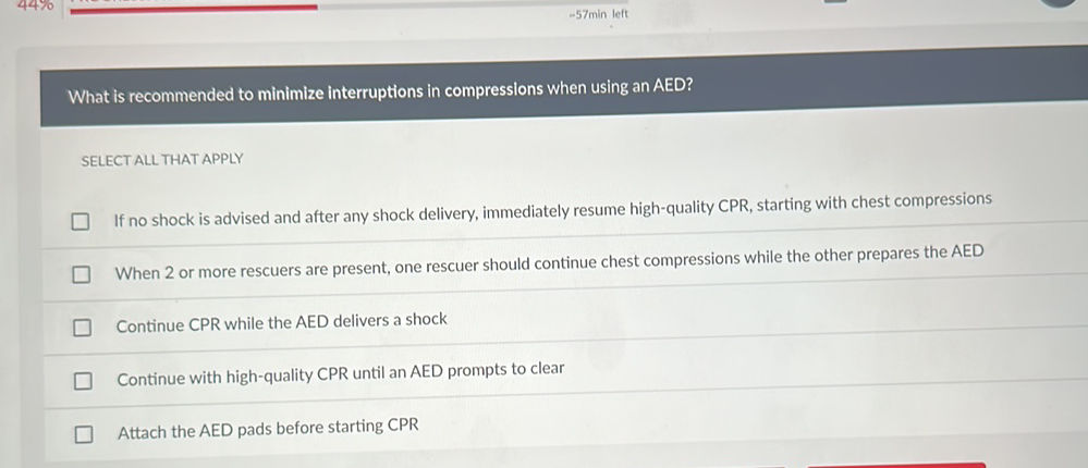 What is recommended to minimize | StudyX