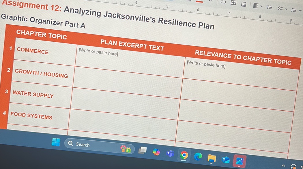 Assignment 12: Analyzing Jacksonville's | StudyX