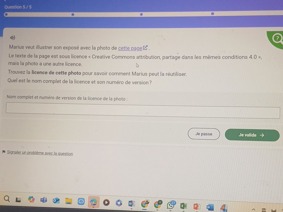 Marius veut illustrer son exposé avec la | StudyX