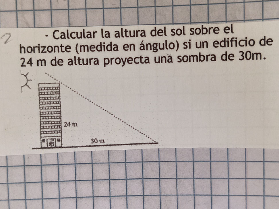 Calcular la altura del sol sobre el