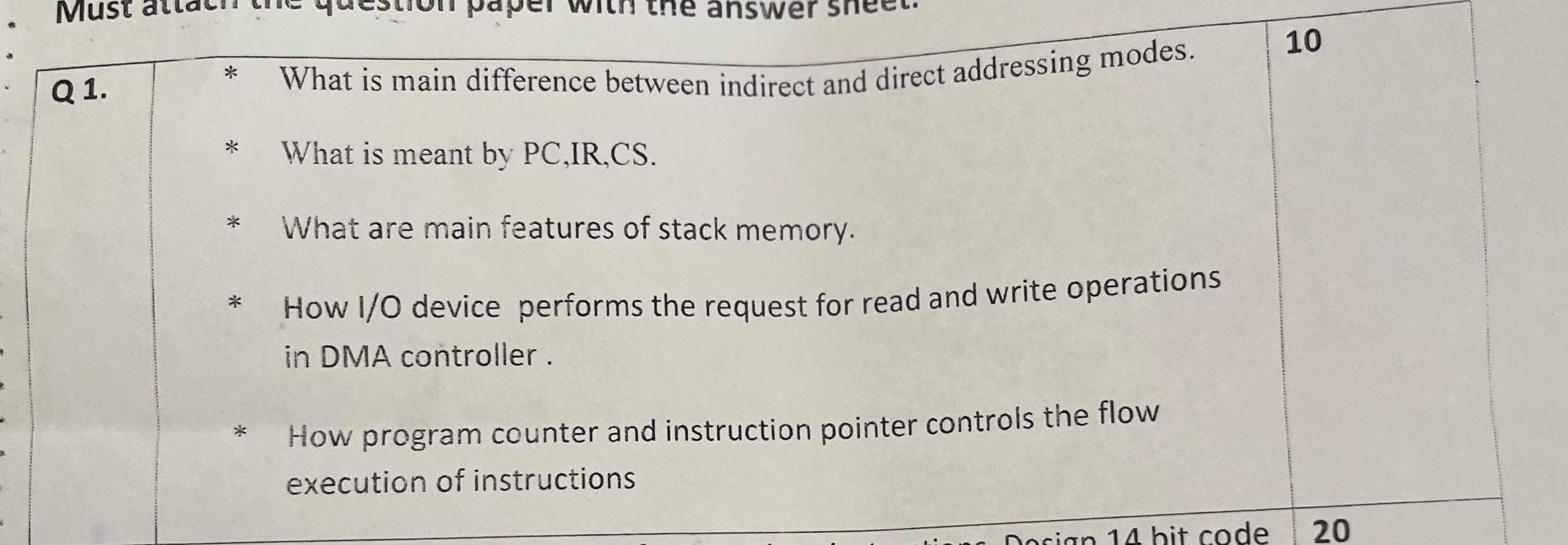 Q 1. * What is main difference between | StudyX