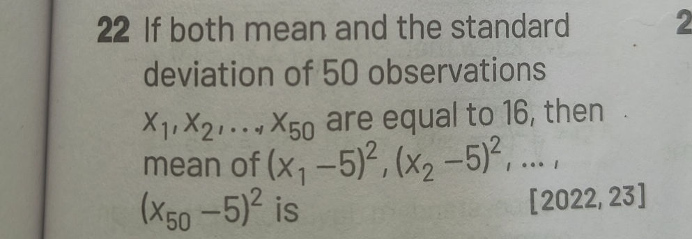 If both mean and the standard deviation of | StudyX