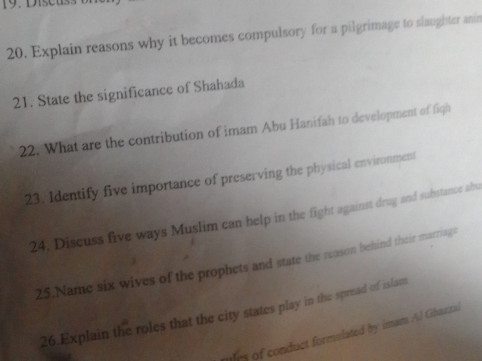 20. Explain reasons why it becomes | StudyX