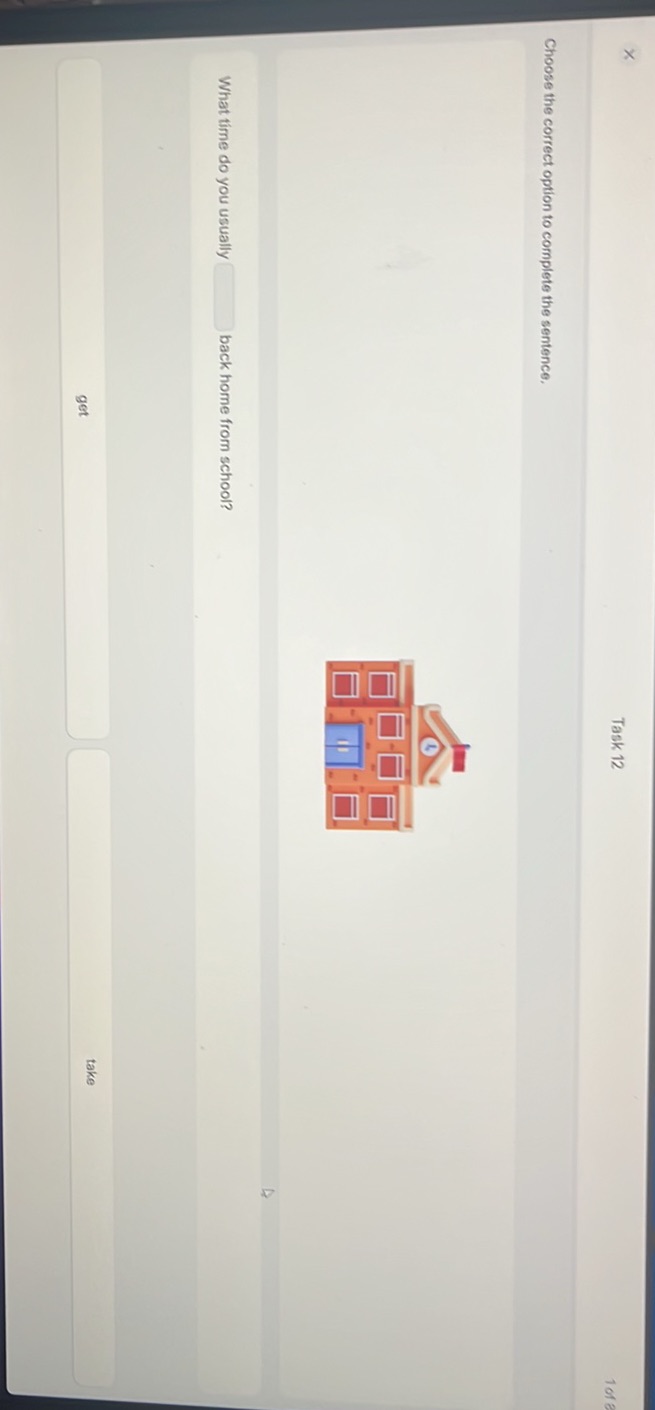 Choose the correct option to complete the | StudyX