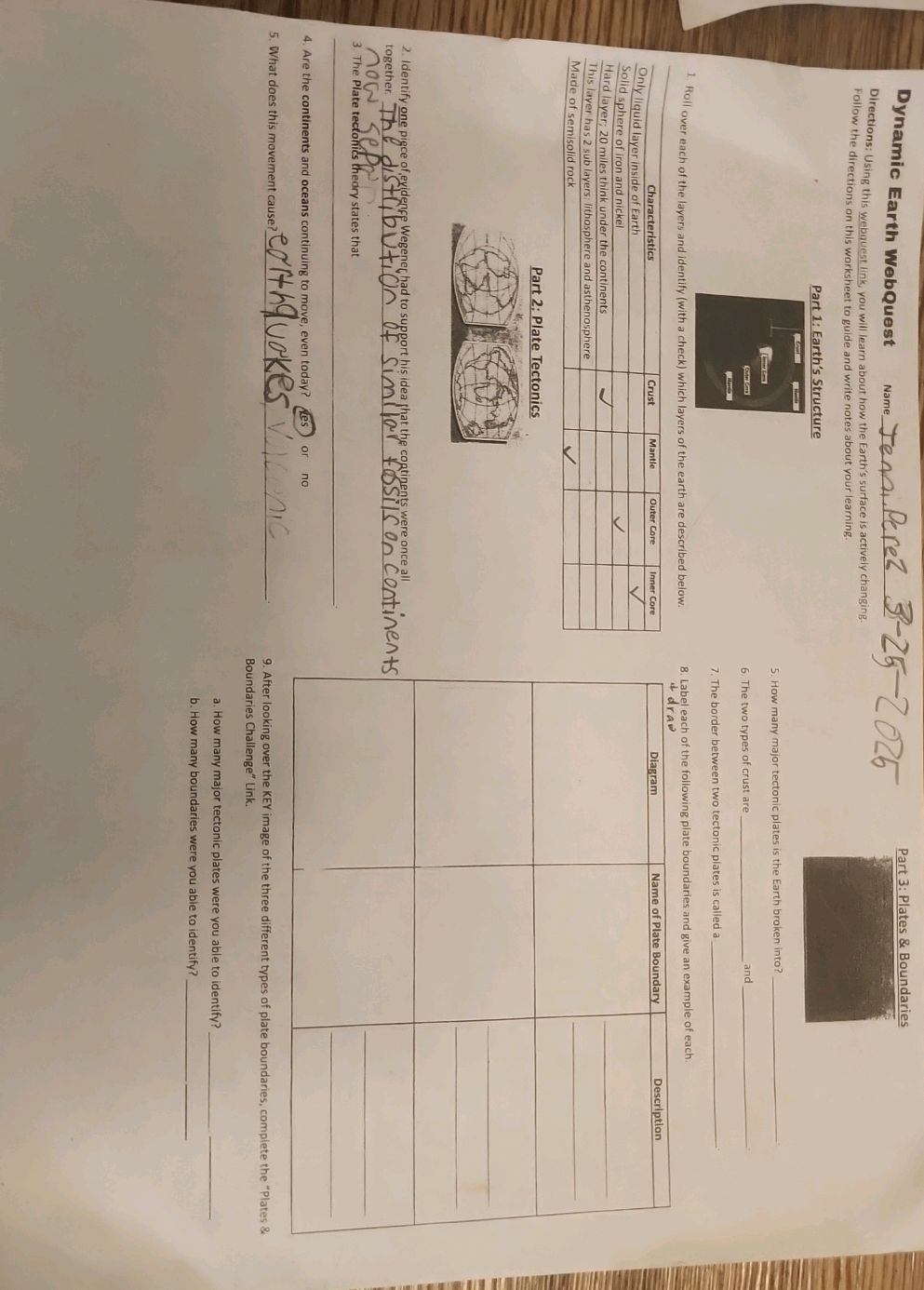 1. Roll over each of the layers and identify | StudyX