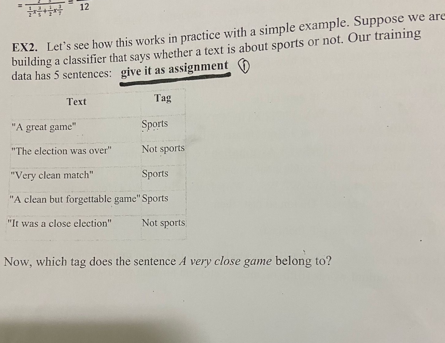 EX2. Let's see how this works in practice | StudyX