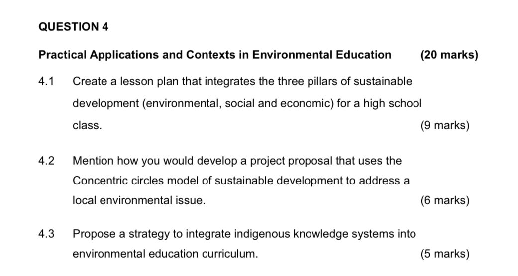 QUESTION 4 Practical Applications and | StudyX