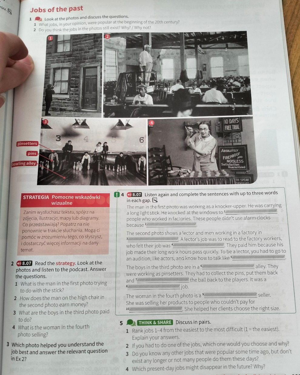 1 Look at the photos and discuss the | StudyX