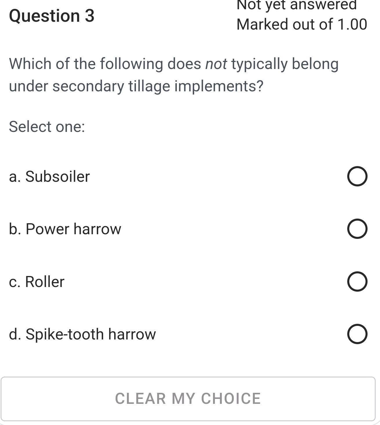 Which of the following does *not* typically | StudyX