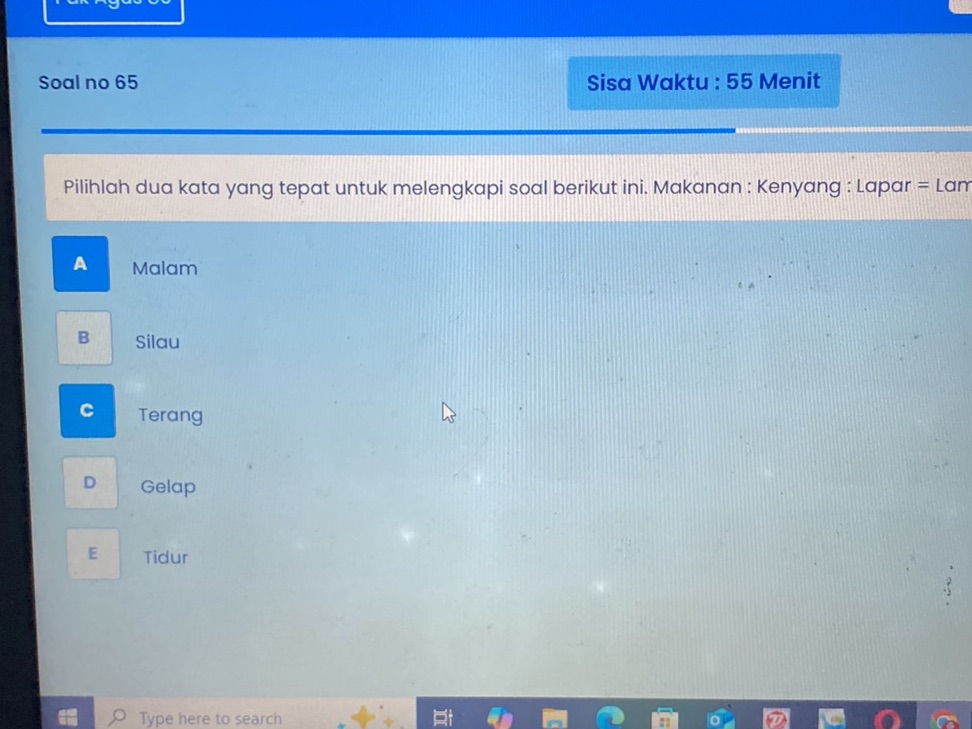 Pilihlah dua kata yang tepat untuk | StudyX