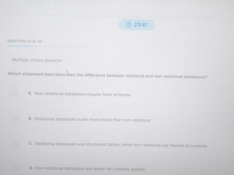 Which statement best describes the | StudyX