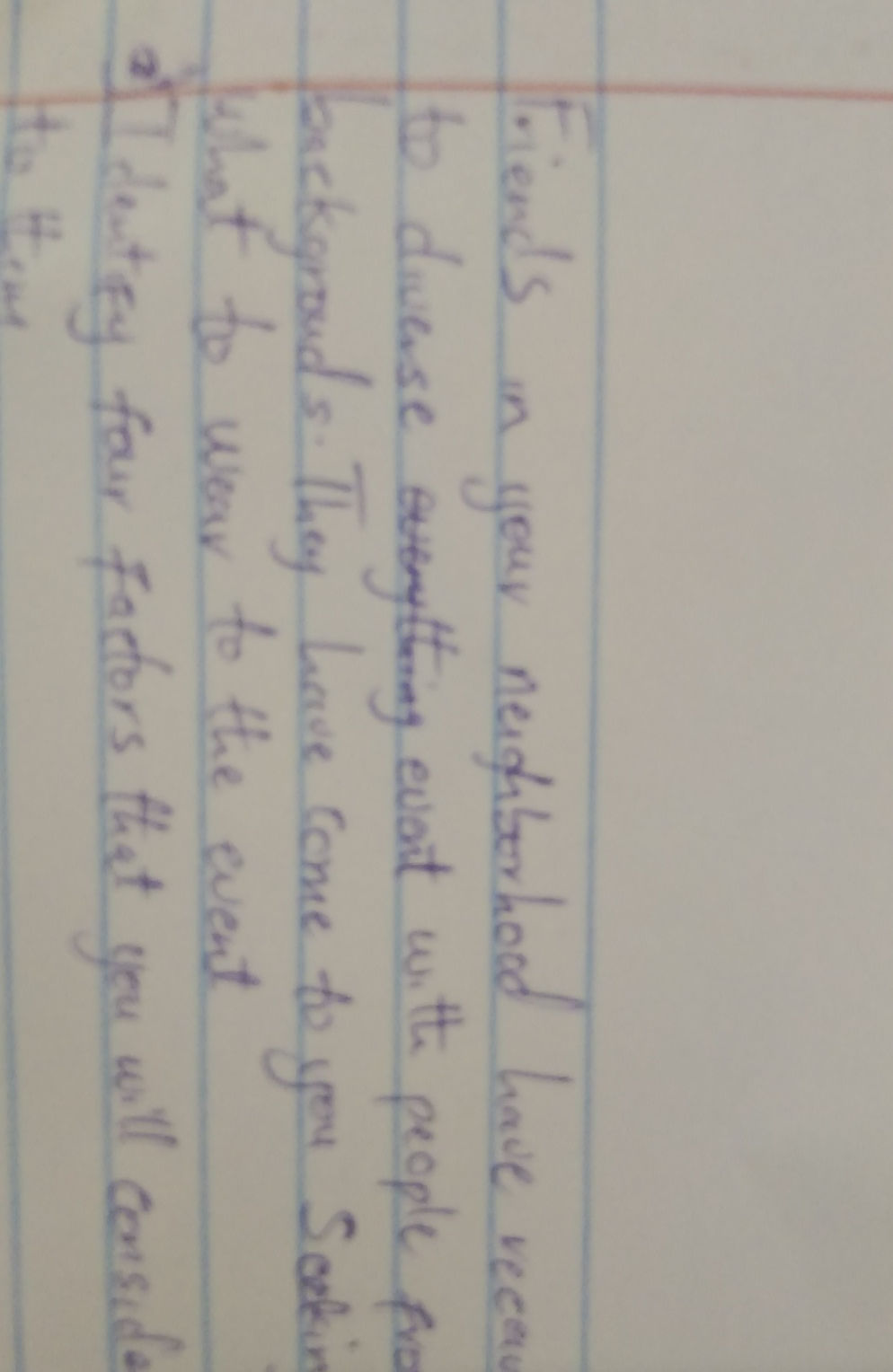 Friends in your neighborhood have recau to | StudyX