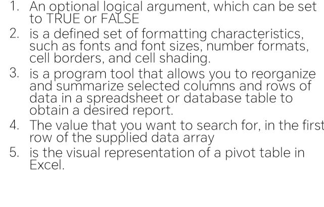 1. An optional logical argument, which can | StudyX