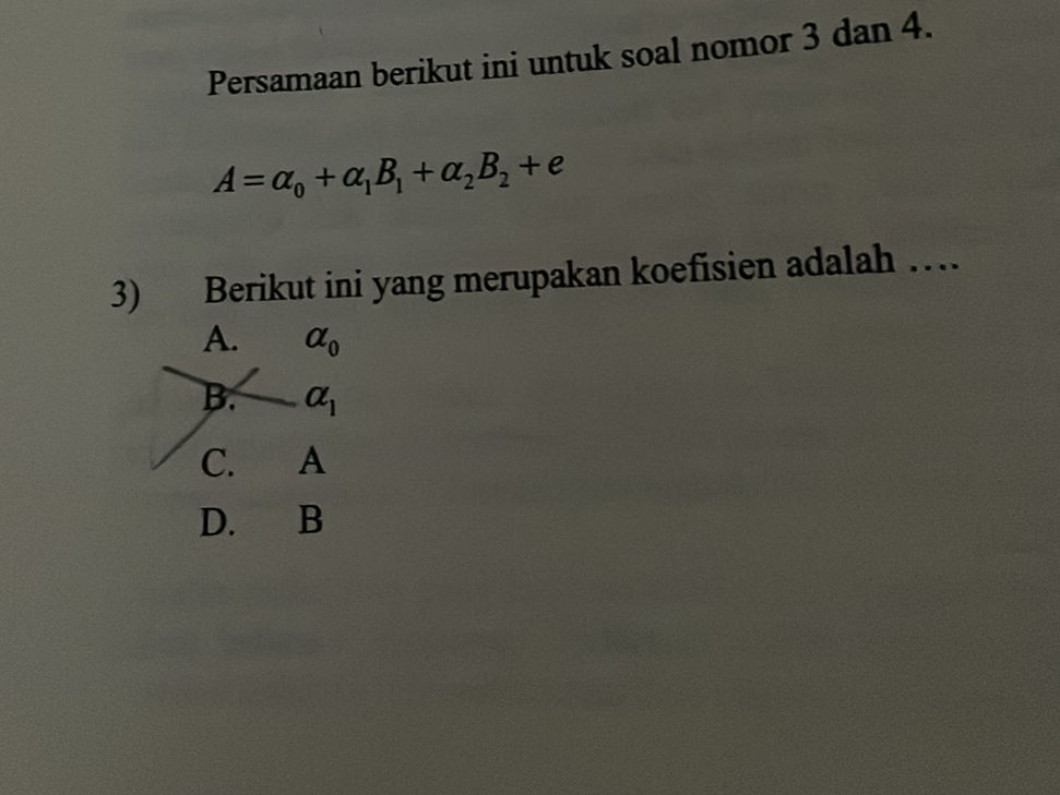 Persamaan berikut ini untuk soal nomor 3 dan | StudyX