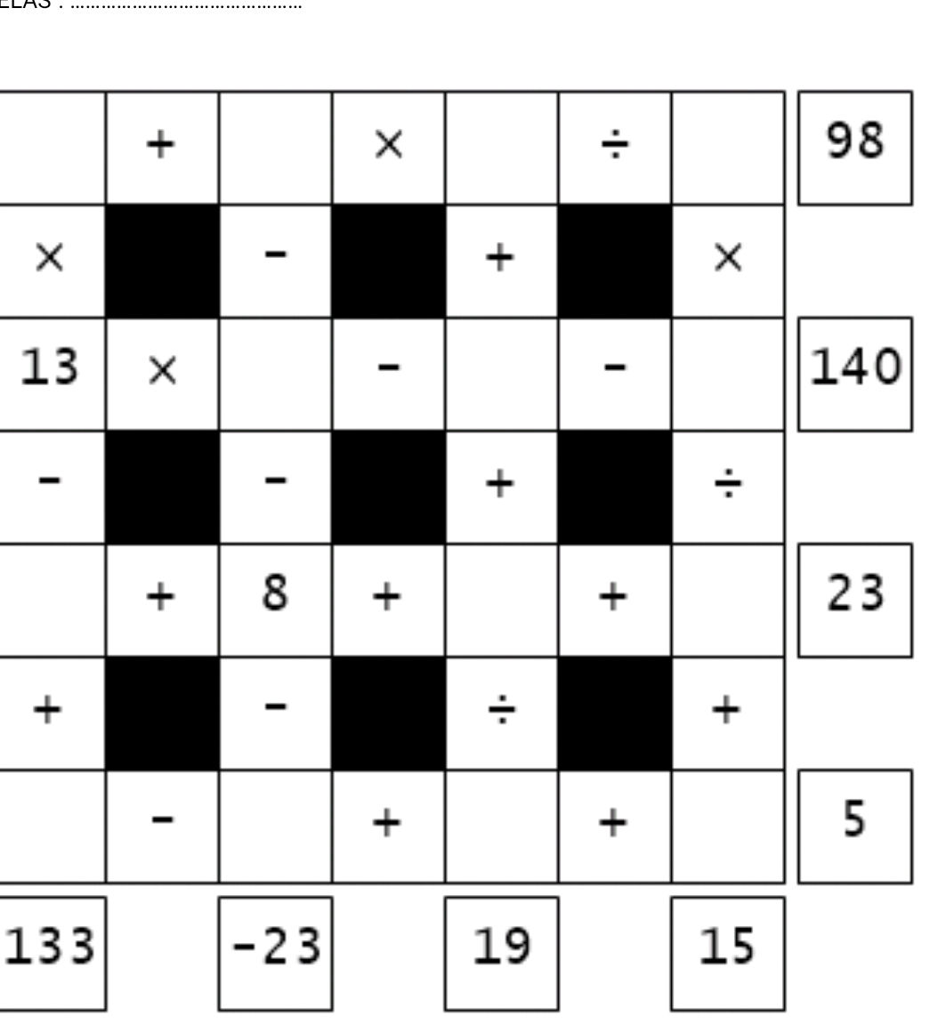 A grid of mathematical operations is | StudyX