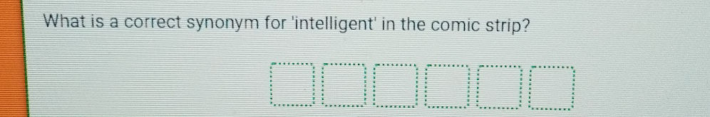 What is a correct synonym for 'intelligent'