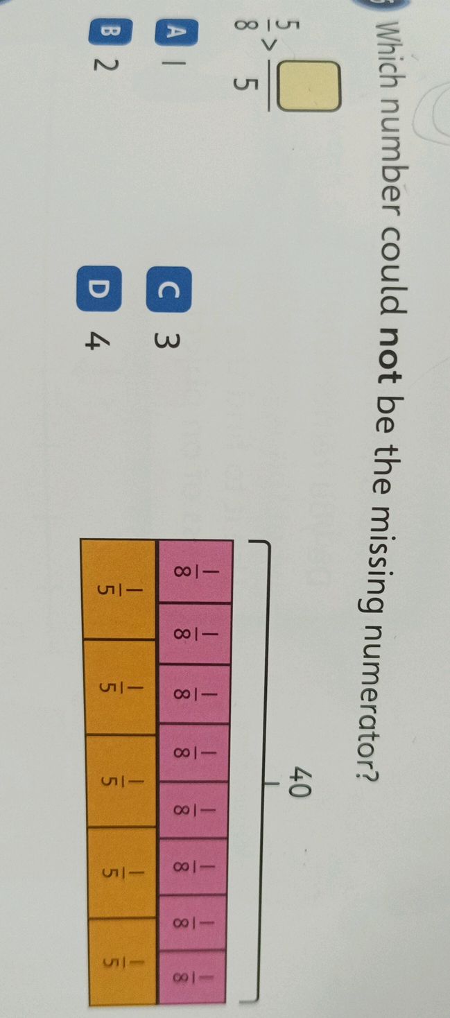 Which number could not be the missing | StudyX