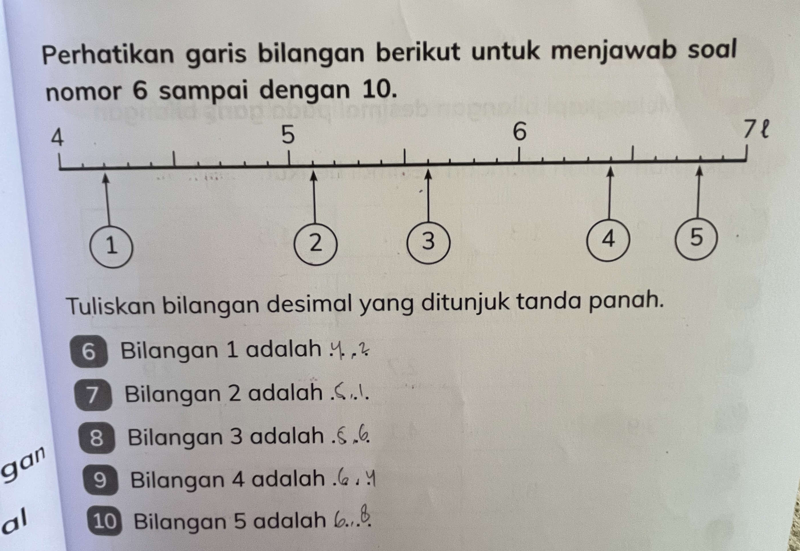 Perhatikan garis bilangan berikut untuk | StudyX