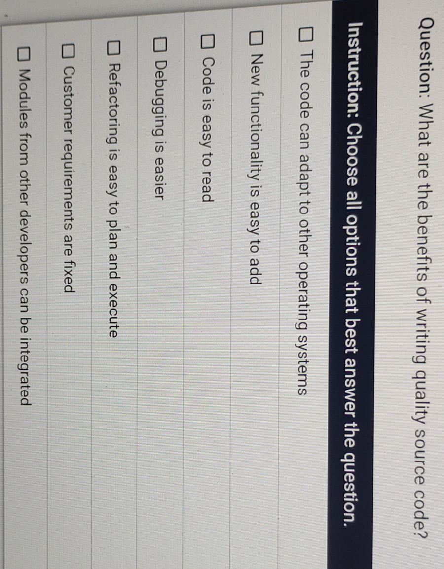 Question: What are the benefits of writing | StudyX