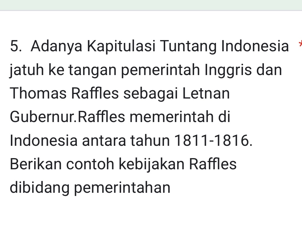 5. Adanya Kapitulasi Tuntang Indonesia jatuh | StudyX