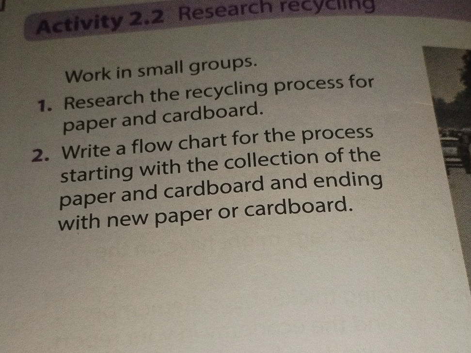 Work in small groups. 1. Research the | StudyX