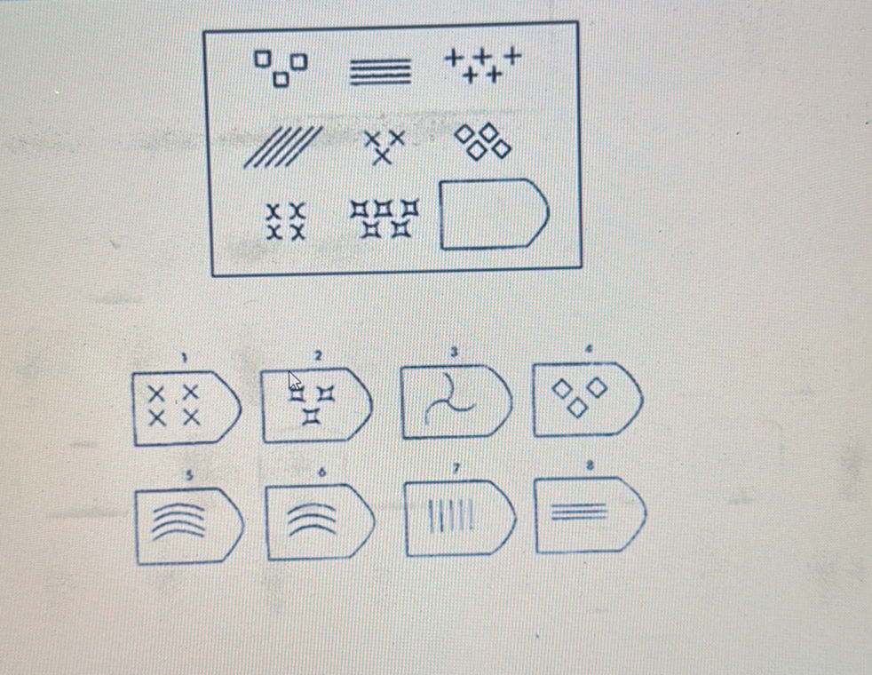 Identify the pattern and choose the correct | StudyX