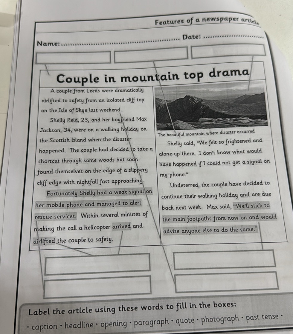 Label the article using these words to fill | StudyX