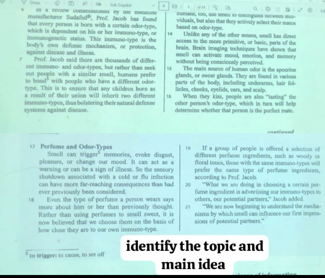 Identifying Topic and Main Idea | StudyX