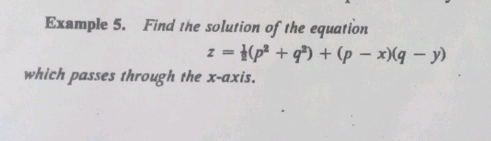Example 5. Find the solution of the equation | StudyX