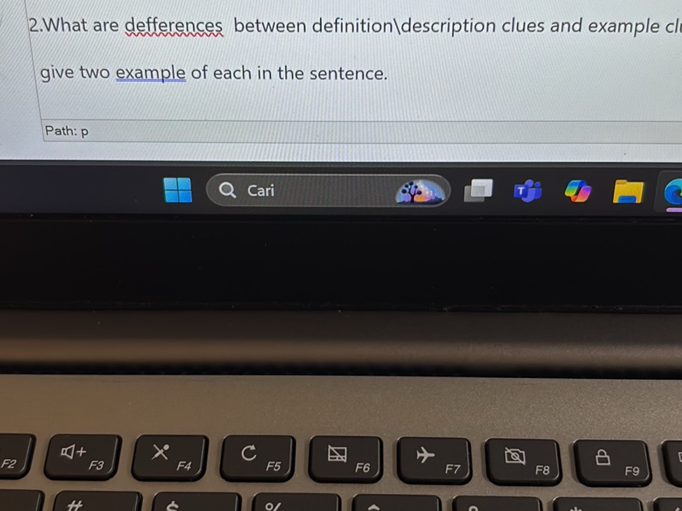 2. What are defferences between definition | StudyX