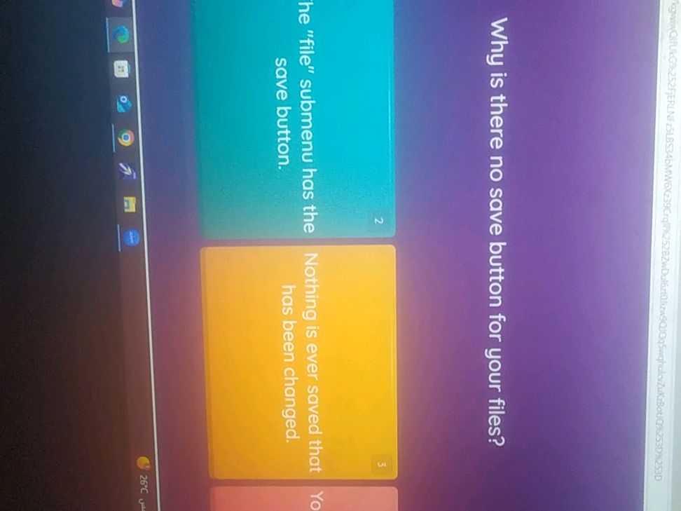 Why is there no save button for your files? | StudyX