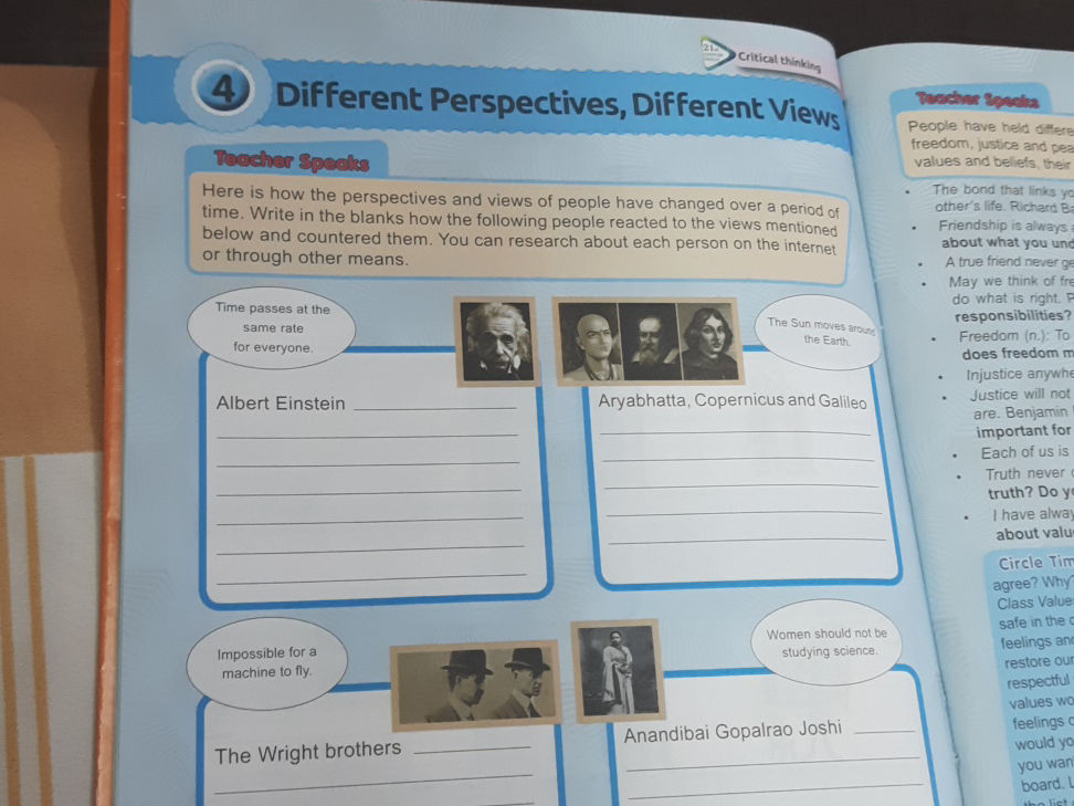 Here is how the perspectives and views of | StudyX