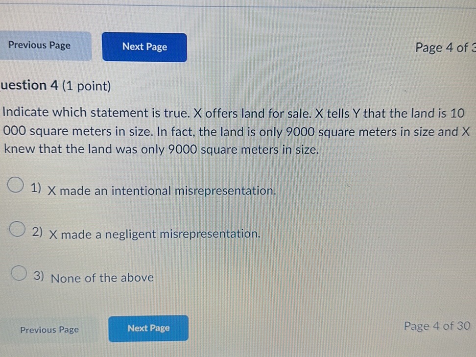 Indicate which statement is true. X offers | StudyX