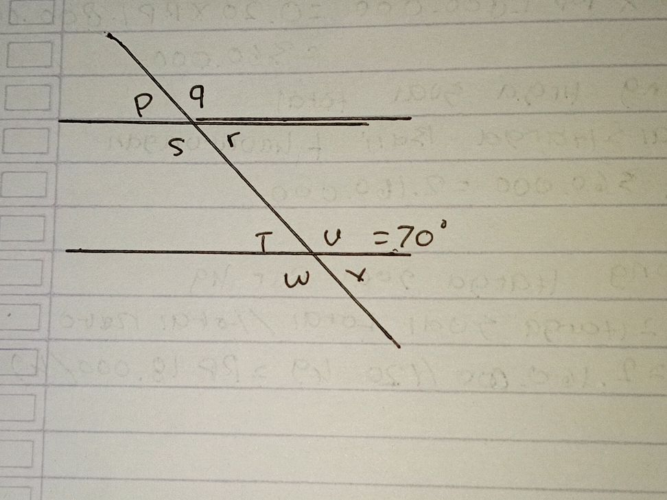 The image shows a diagram of intersecting | StudyX