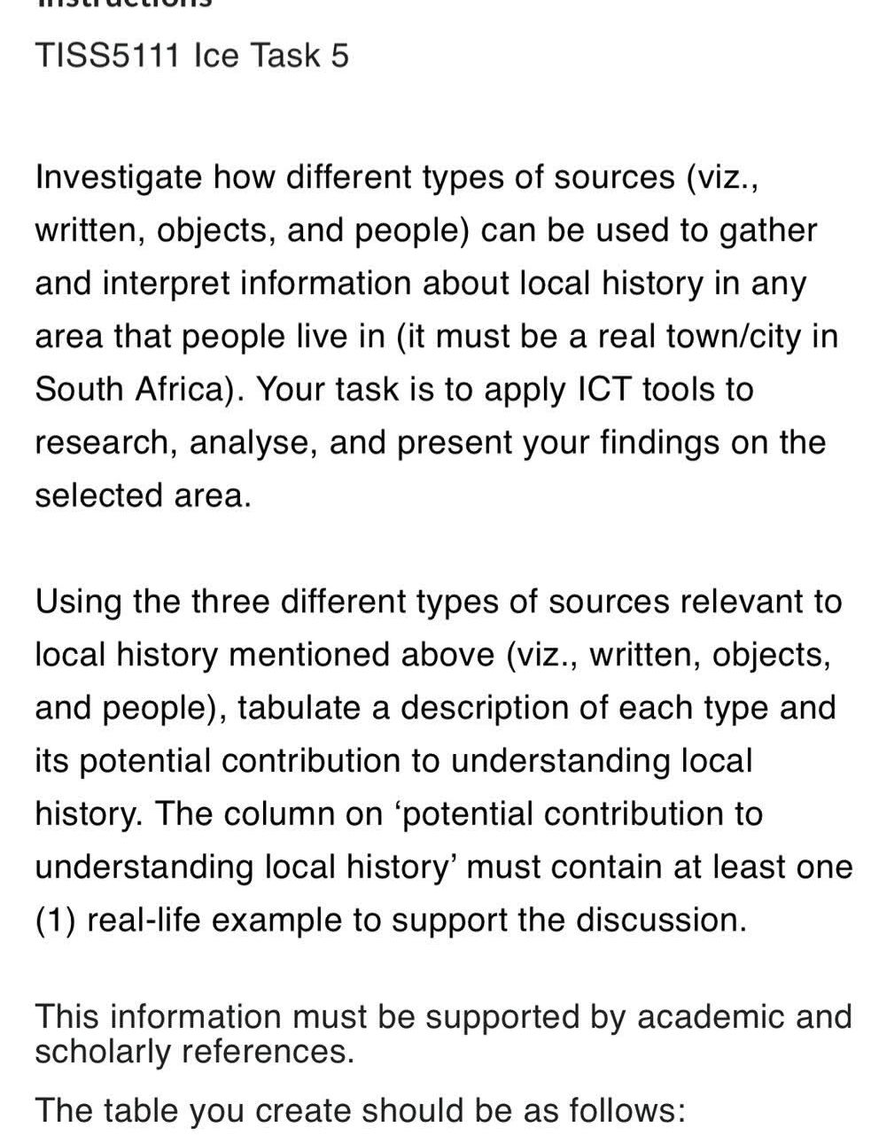 Investigate how different types of sources | StudyX