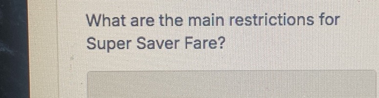 What are the main restrictions for Super | StudyX