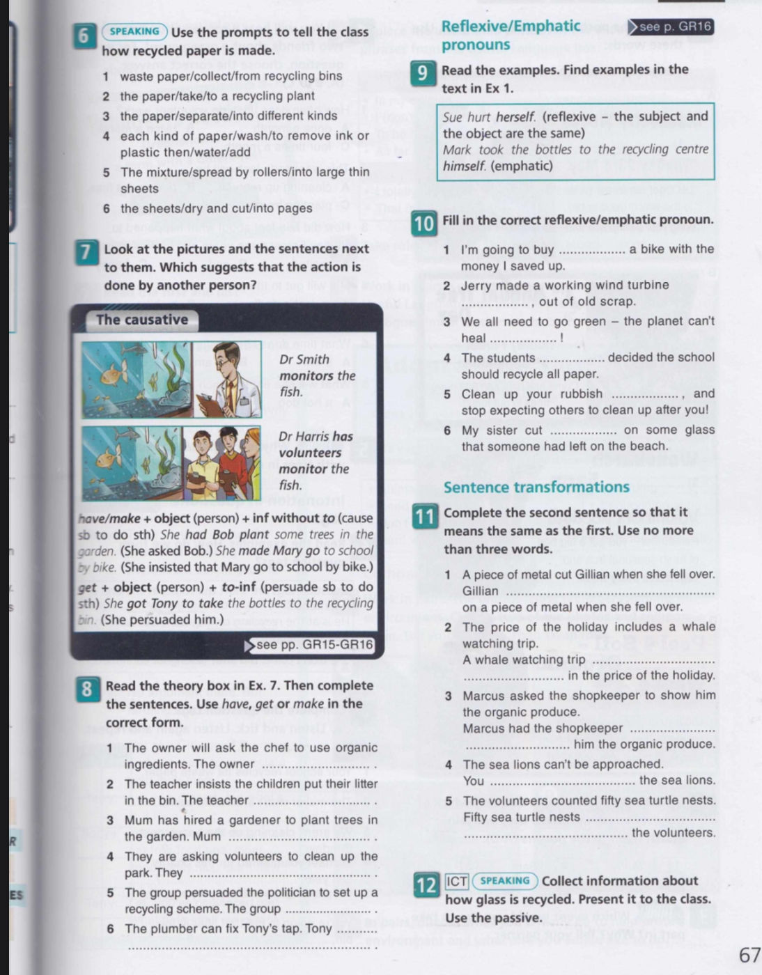 7 Look at the pictures and the sentences | StudyX