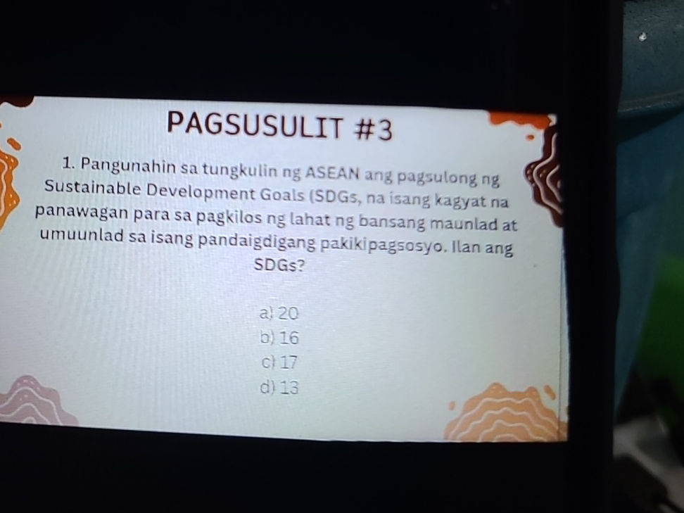 1. Pangunahin sa tungkulin ng ASEAN ang | StudyX