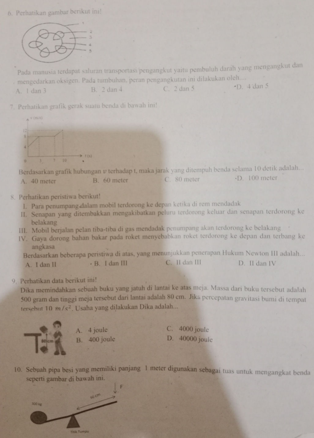 6. Perhatikan gambar berikut ini! ``` | StudyX