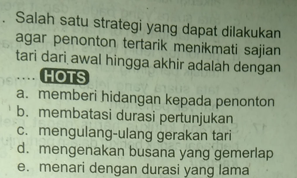 Salah satu strategi yang dapat dilakukan | StudyX