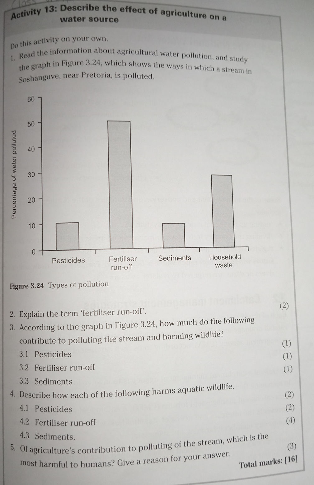 1. Read the information about agricultural | StudyX